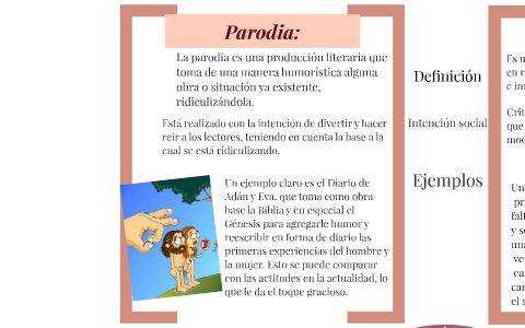 COMPARACIÓN ENTRE PARODIA Y SÁTIRA by Venecia Caccialupi on Prezi