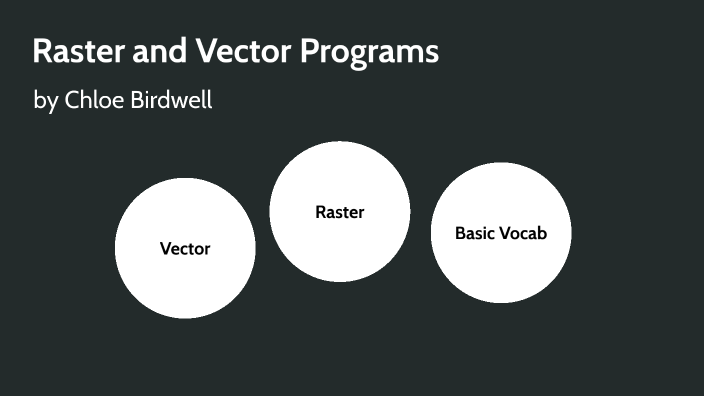 Raster and Vector by Chloe Birdwell on Prezi