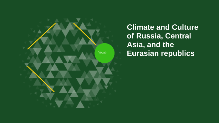 Climate and Culture of Russia, Central Asia, and the Eurasian republics ...