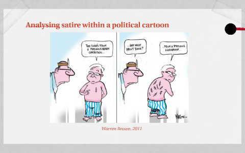 Analysing satire in text by E Toal on Prezi