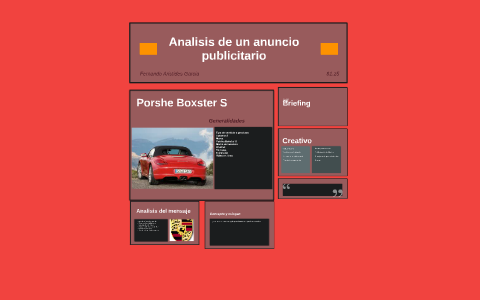 Analisis de un anuncio publicitario by Fernando Cuellar on Prezi