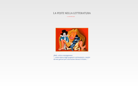La Peste by Lorenzo caputi on Prezi