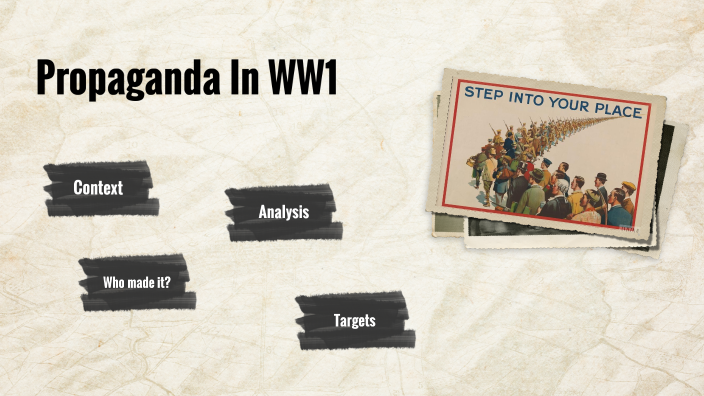 WW1 propaganda by Honey Drew on Prezi