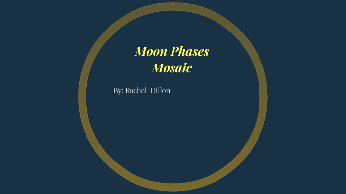 Moon Phases Mosaic by Rachel D. on Prezi