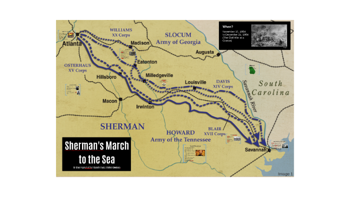 Sherman's March to the Sea by keiley kuwahara on Prezi