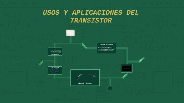USOS Y APLICACIONES DEL TRANSISTOR by Estiben Cardona