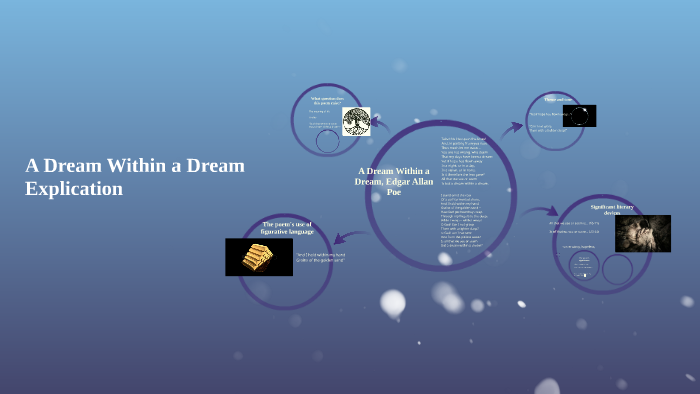 A Dream Within a Dream Explication by charles ivie on Prezi