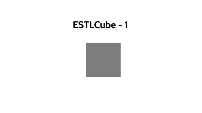 ESTCube - 1 by Bejamen Franklin on Prezi