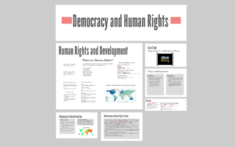 Democracy and Human Rights by M. K.