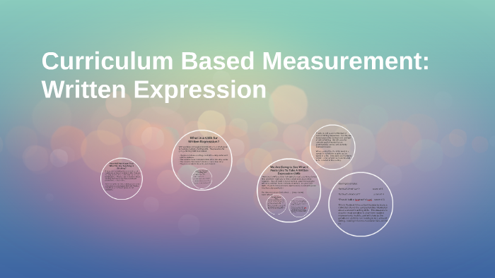 Curriculum Based Measurement: Writing! by Ashley Trainer on Prezi