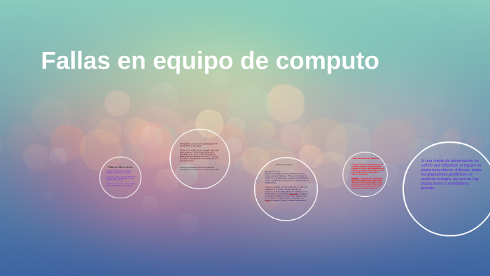 Fallas en equipo de computo by Brandon Peña Hidalgo on Prezi