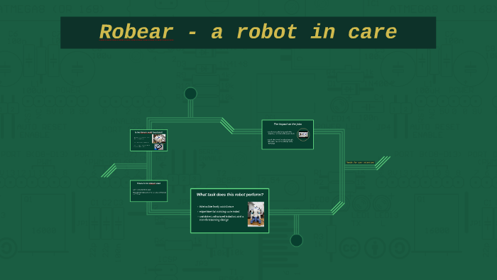 Robear - a robot in care by maria Ebel