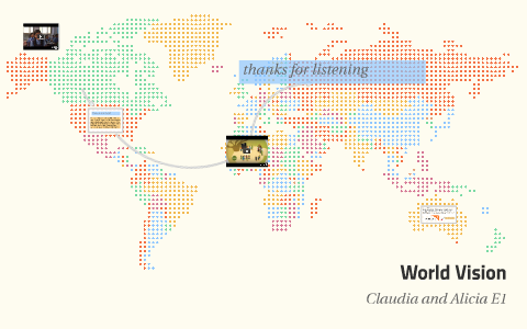 what is world vision by alicia claudia