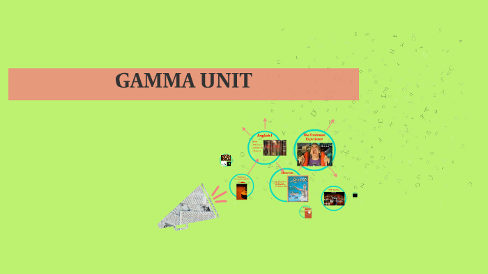 GAMMA UNIT by Patrick Kirker