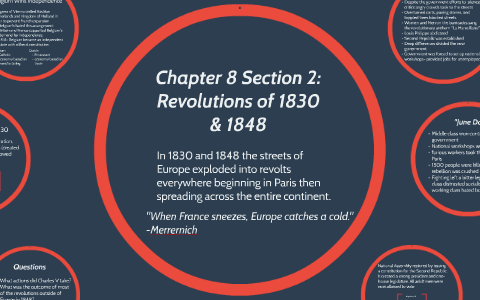 Revolutions of 1830 & 1848 by Elizabeth Hucko on Prezi
