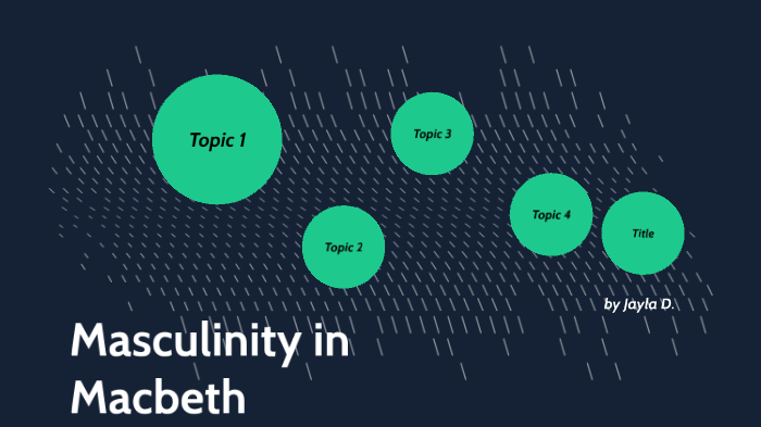 Masculinity in Macbeth by Jayla Datis on Prezi