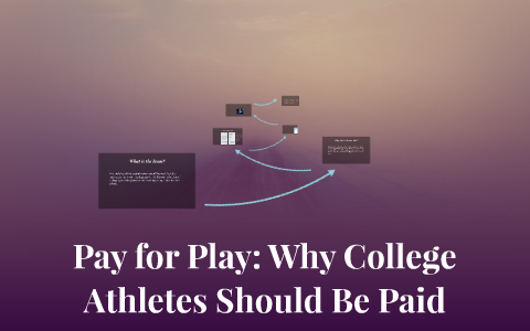 Pay for Play: Why College Athletes Should Be Paid by Will M on Prezi