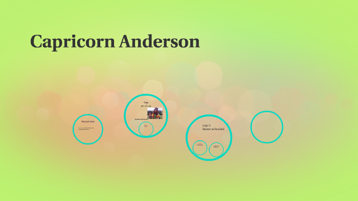 Capricorn Anderson by elaina cruz on Prezi