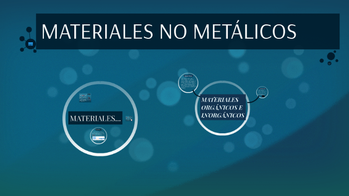 MATERIALES NO METÁLICOS by Yoshi Esquivel on Prezi