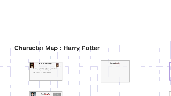 Character Map : Harry Potter by Kaia Bloye on Prezi