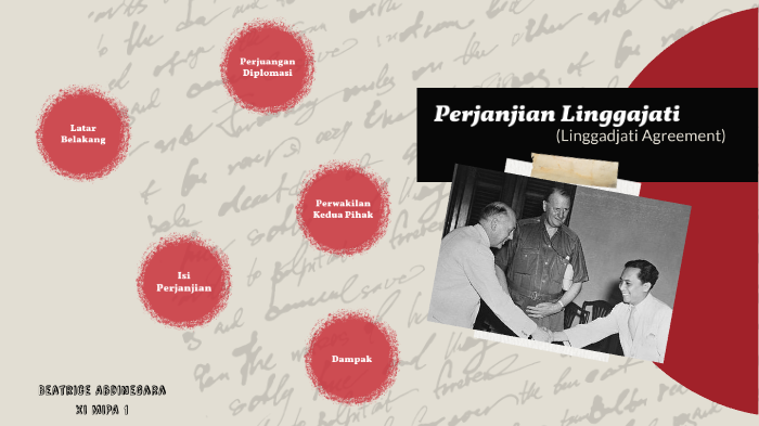Perjanjian Linggajati by Beatrice A on Prezi