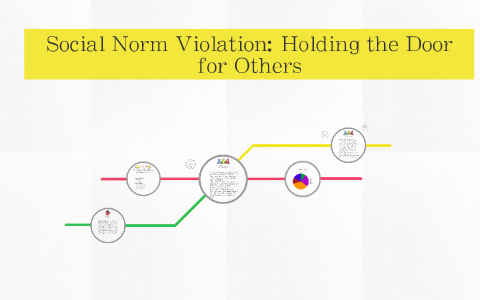 Social Norm Violation: Holding the Door for Others by Ashley Hill on Prezi