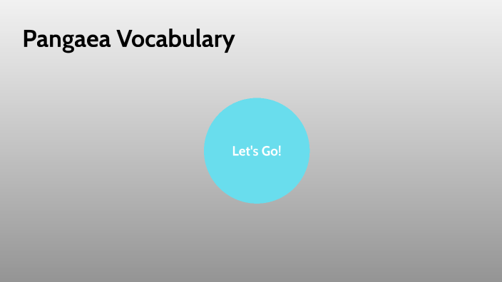 Pangaea Vocab by Gavin MacDonald on Prezi
