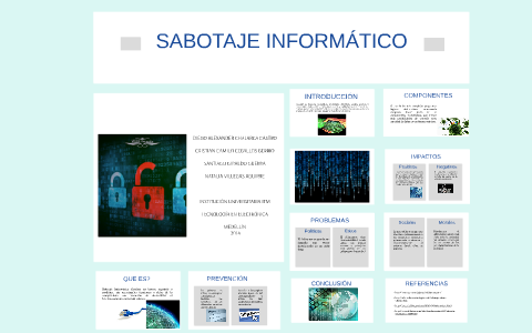 SABOTAJE INFORMÁTICO by Natalia Villegas on Prezi