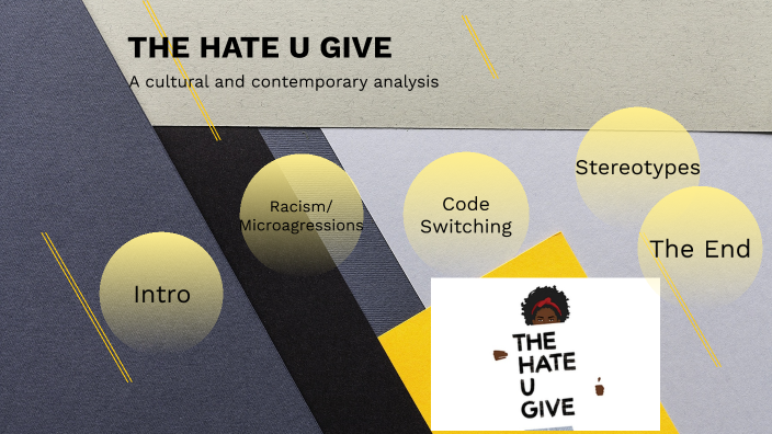 The Hate U Give Cultural and Contemporary Analysis by Mikayla Martin on ...