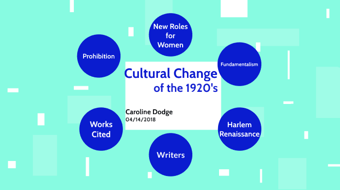 Cultural Change of the 1920's by Caroline Dodge on Prezi