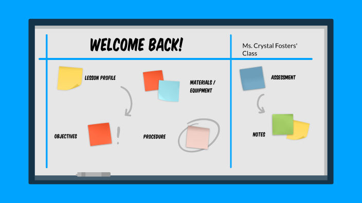 Welcome Back! by Crystal Foster on Prezi