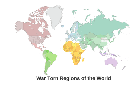 War Torn Regions of the World by A Bning on Prezi