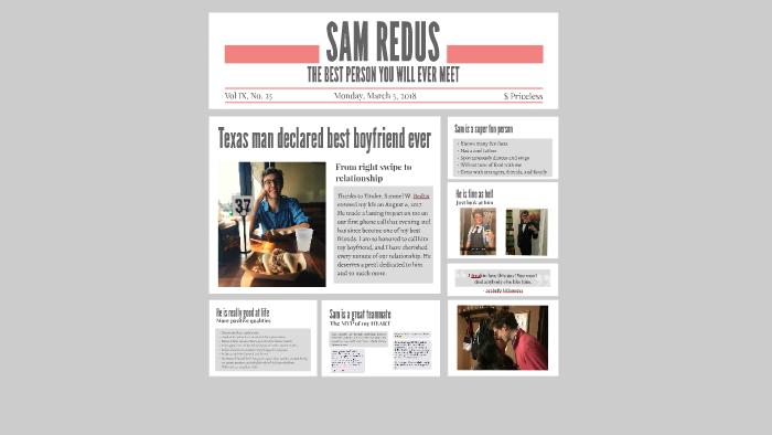 SAM REDUS IS THE BEST by Arabella Villanueva on Prezi
