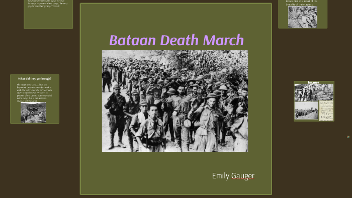 Bataan Death March by Emily Gauger on Prezi