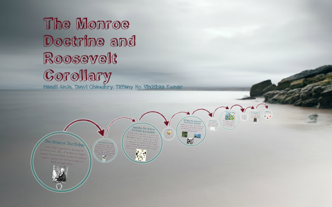 Monroe Doctrine and Roosevelt Corollary for Panama and Columbia by ...