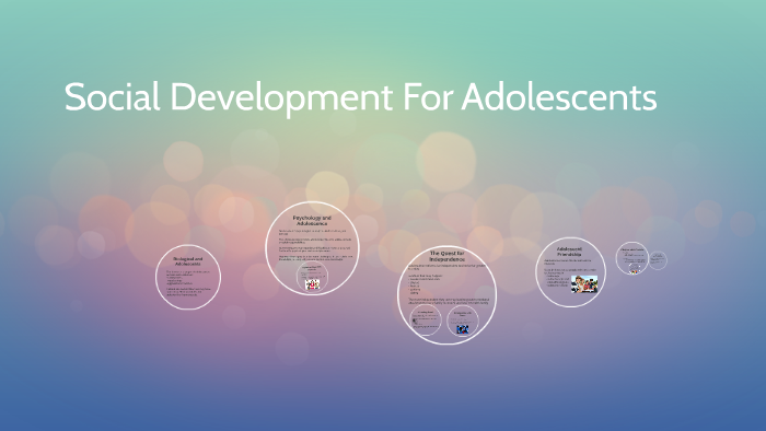 Social Development For Adolescents by Hailley Richards on Prezi