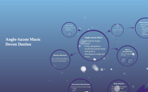 Anglo-Saxon Music by Devon Donlon