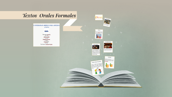Textos Orales Formales by Yasmin Jerez M on Prezi
