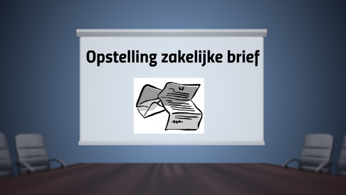 Opstelling zakelijke brief by zulaicca khedoe on Prezi