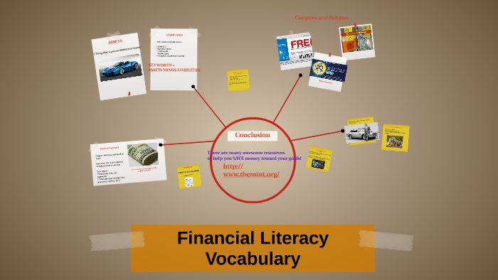 Financial Literacy Vocabulary by Christina Adkison on Prezi