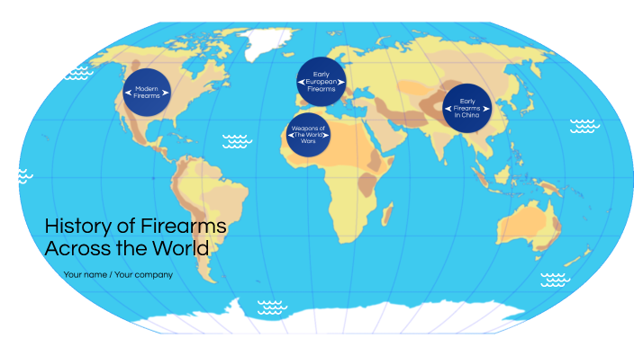 History of Firearms Map/Timeline by Hunter Waddell on Prezi