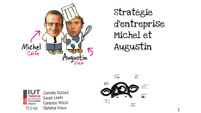 Stratégie d'entreprise : Michel et Augustin by sarah lamy on Prezi