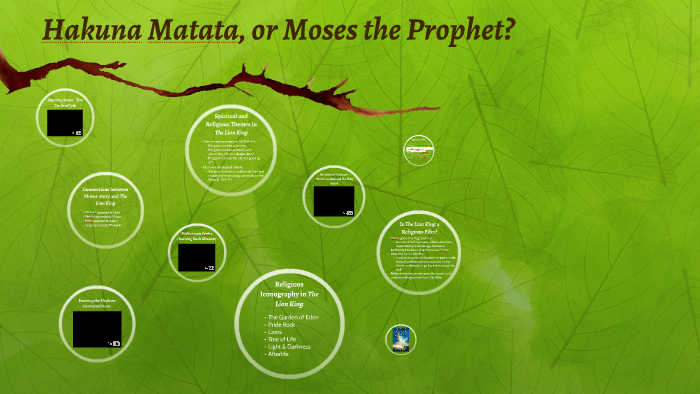 Hakuna Matata, or Moses the Prophet? by Amy Neilson on Prezi