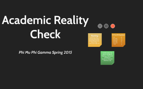 Academic Reality Check by Emily Diaz on Prezi
