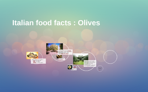 Italian food facts by Anna Anna on Prezi