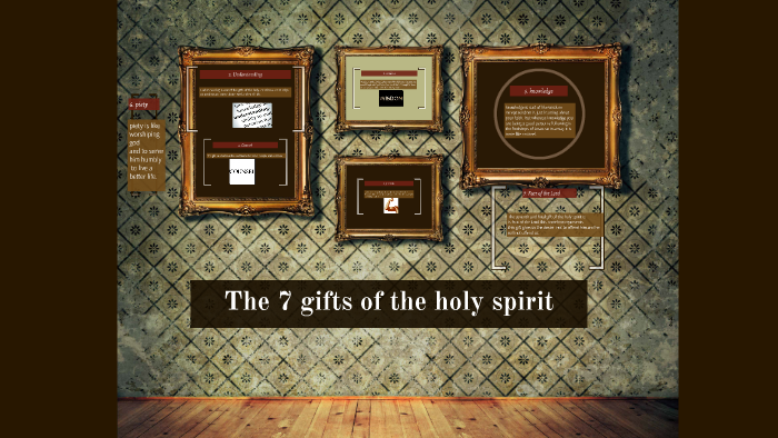 The 7 gifts of the holy spirit by sophie mcdonald on Prezi