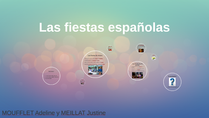 Las fiestas españolas by Justine M on Prezi
