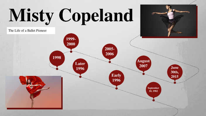 Misty Copeland Timeline by Olivia Farley on Prezi