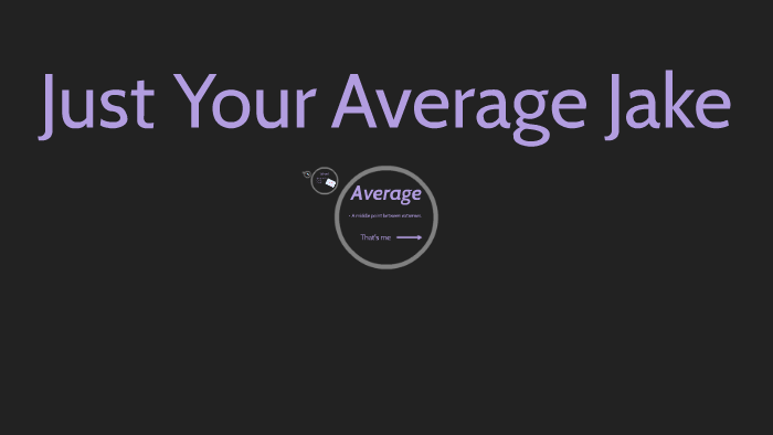 Just Your Average Jake by Jakeb Simon on Prezi