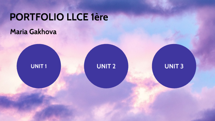 portfolio llce 1ère by Maria Gakhova on Prezi